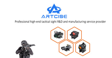 ARTCISE Tactical Rifle Scopes, Sniper sight,Red Dot Sights,Bowl tripod