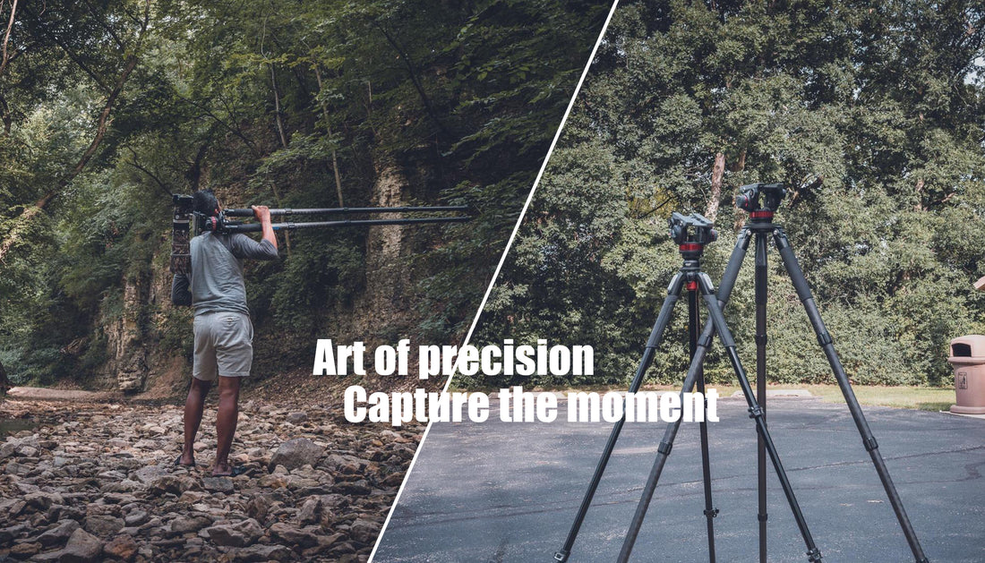 ARTCISE® Carbon Fiber Tripod, Professional Outdoor Bowl Tripod