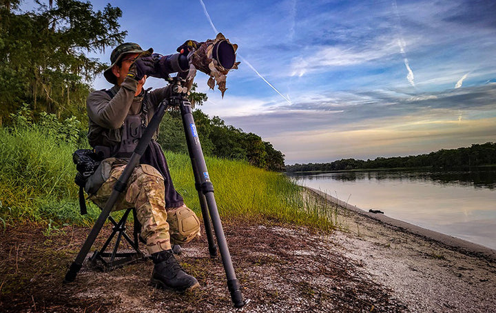 ARTCISE® Carbon Fiber Tripod, Professional Outdoor Bowl Tripod