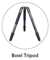 ARTCISE® Carbon Fiber Tripod, Professional Outdoor Bowl Tripod